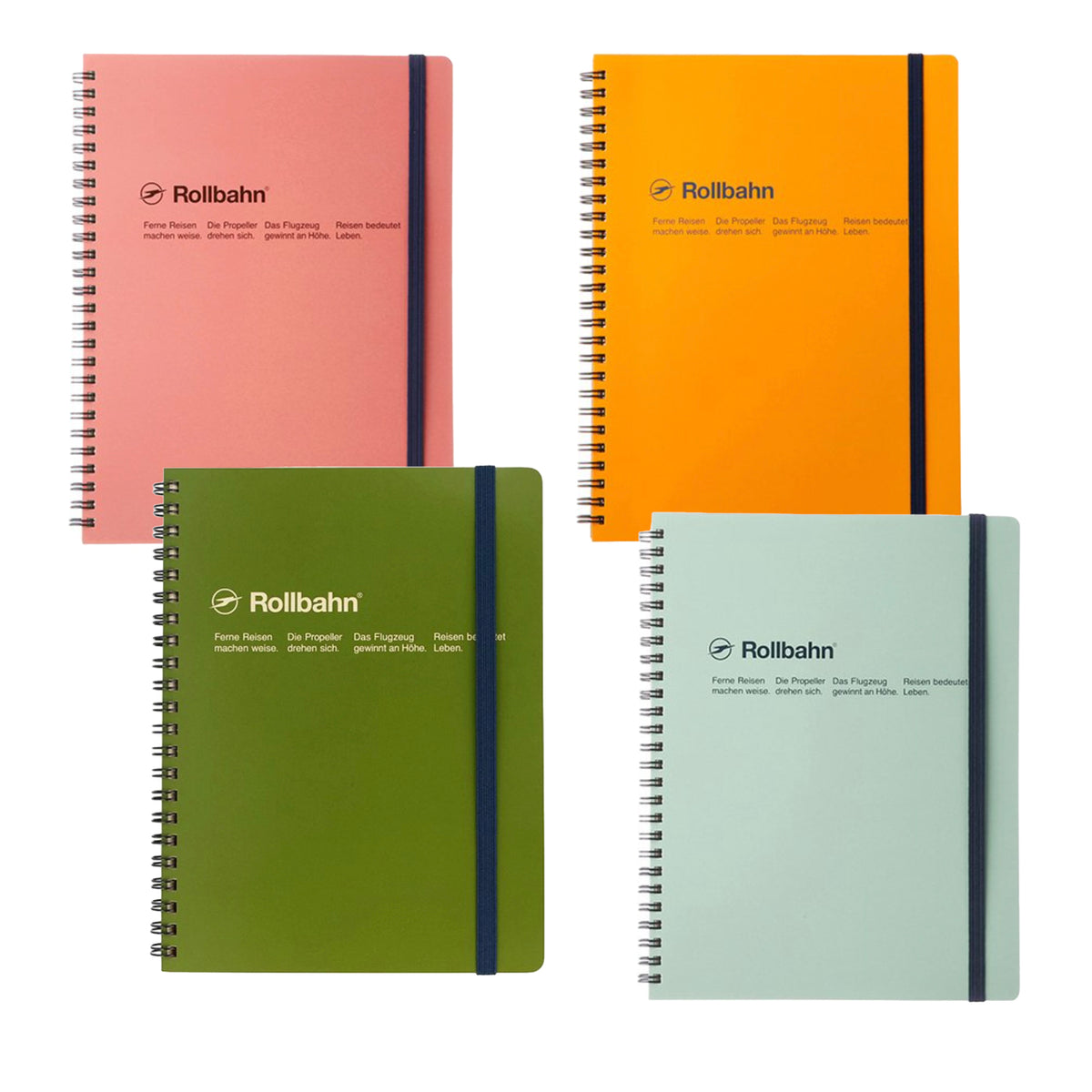 Delfonics Rollbahn A5 Spiral Notebook – Short Wave