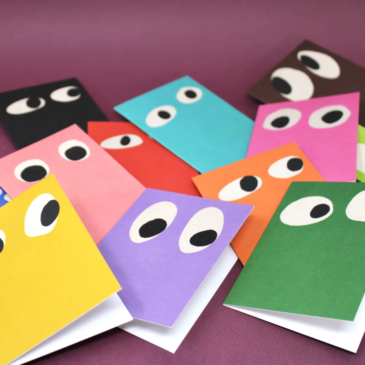 Ark Colour Design Googly Eye Mini Card – Short Wave