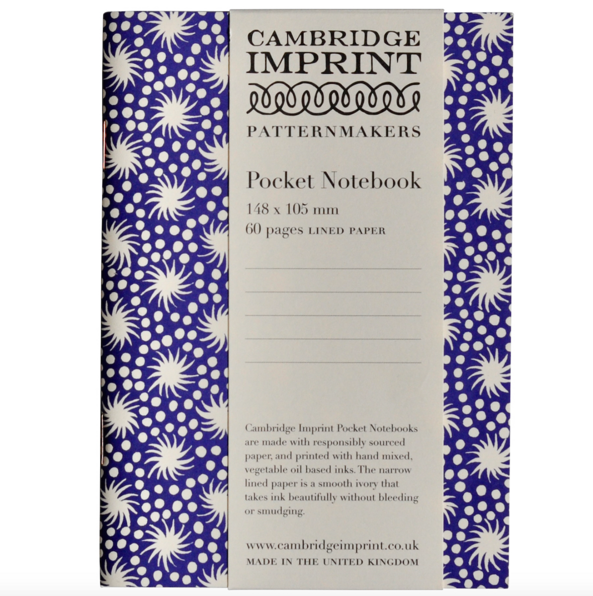 Cambridge Imprint Pocket Notebook – Short Wave