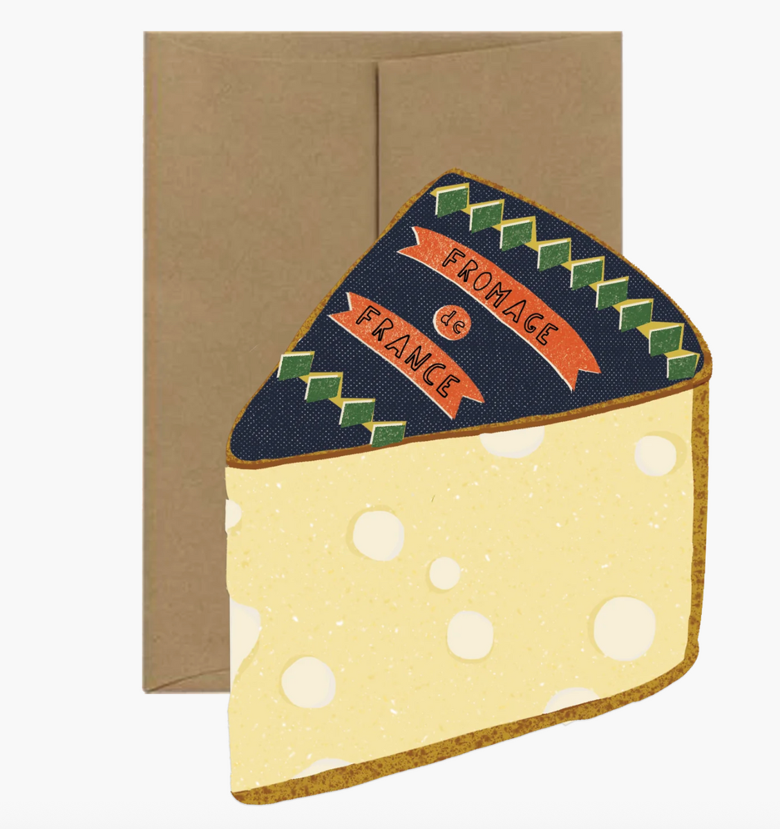 Isatopia French Cheese Greeting Card – Short Wave